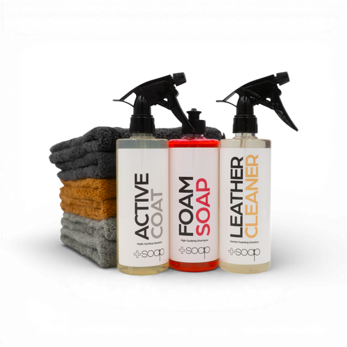 Starter Car Detailing Kits – Beginner Kits by Plus Soap
